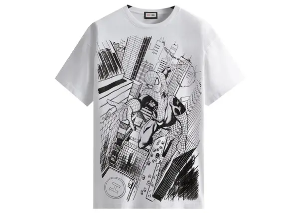 Kith Marvel Spiderman Doctor Octopus Vintage Tee Shirt - White