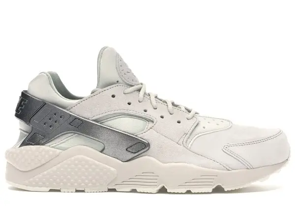 Nike Air Huarache Run Prm Sneakers - Light Bone/metallic Cool Grey/sail