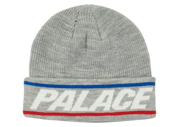 PALACE Basically A Beanie Fw21 - Grey Marl