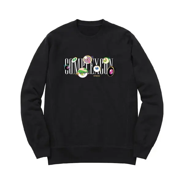 TAKASHI MURAKAMI Eyes Crewneck Sweatshirt