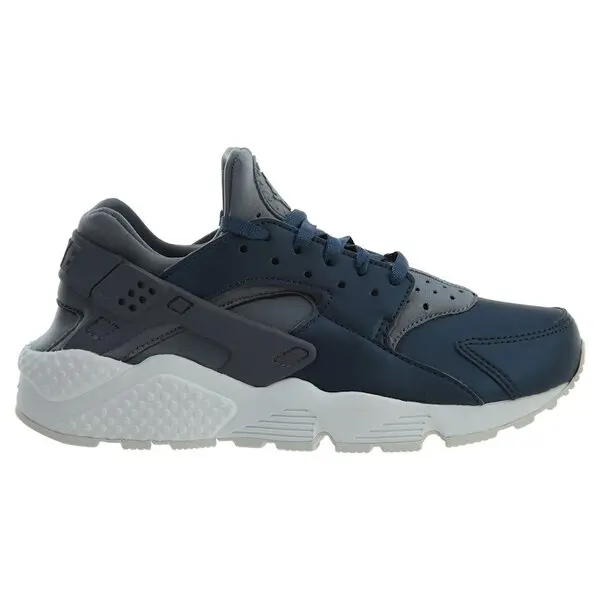 Nike Air Huarache Run Prm Txt Sneakers - Cool Grey/metallic Armory Navy Blue