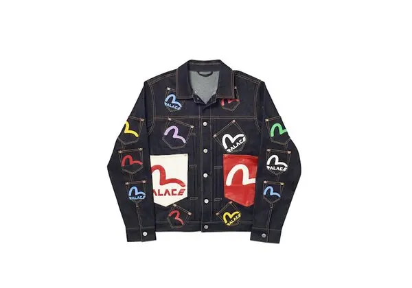 PALACE Evisu Pocket Jacket - Indigo