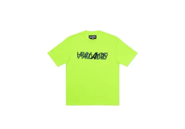 PALACE Humanity T-shirt - Fluro Yellow