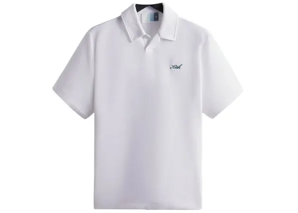 Kith Micro Waffle Drew Polo Shirt