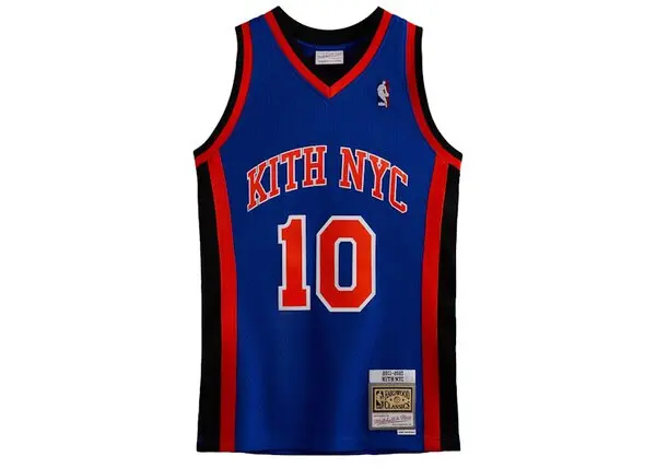 Kith Mitchell & Ness For New York Knicks 10 Year Jersey - Multicolor