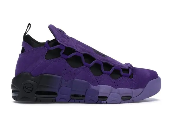 Nike Air More Money Sneakers - Court Purple/black