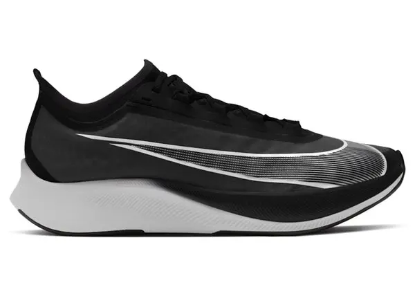 Nike Zoom Fly 3 Sneakers - Black/white/volt
