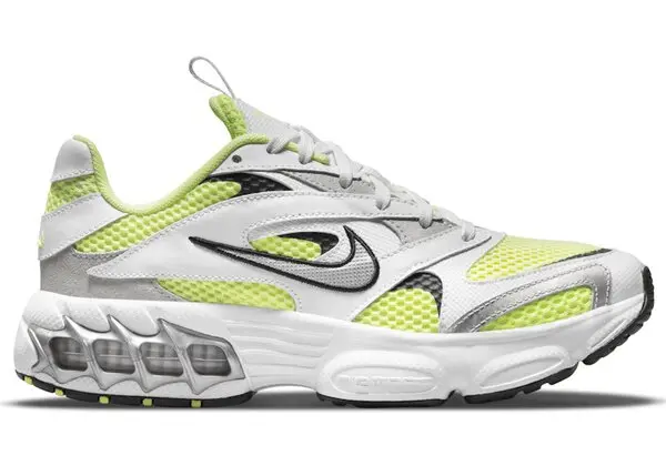 Nike Zoom Air Fire Sneakers - White/metallic Silver/light Lemon Twist