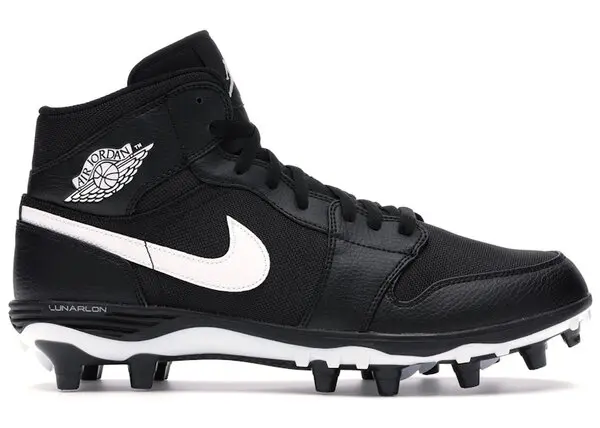 JORDAN 1 Td Mid Sneakers - Black/white