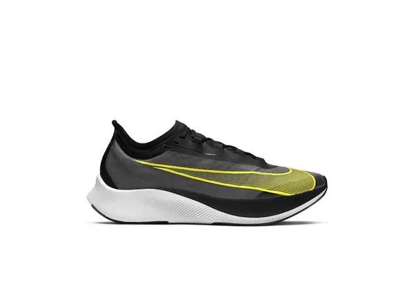 Nike Zoom Fly 3 Sneakers - Black/white/opti Yellow