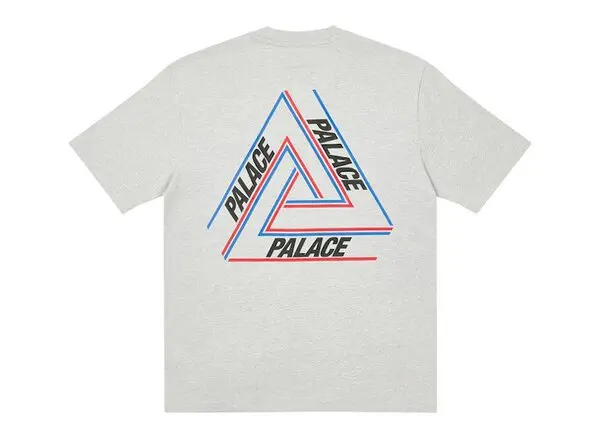PALACE Basically A Triferg T-shirt - Grey Marl