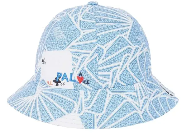 PALACE Jcdc Cards Bucket Hat - Blue