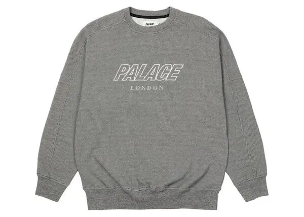 PALACE Gaufre Drop Shoulder Crew