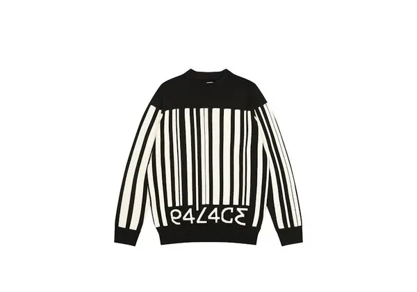 PALACE Barcode Knit - Black