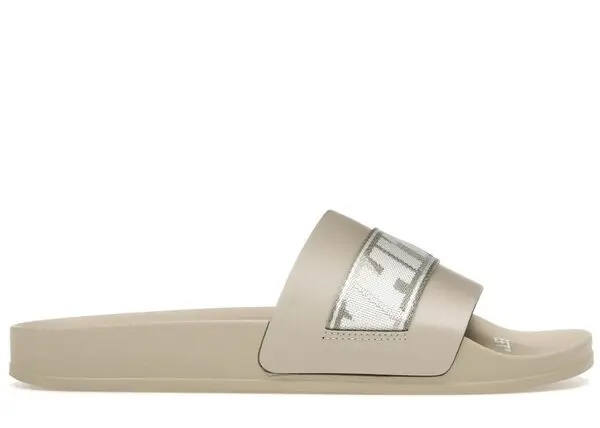 Off-White Industrial Slides - Beige/white/grey