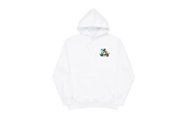 PALACE Jcdc2 Hood - White