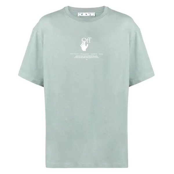 Off-White Graff Short Sleeve Over Tee Shirt