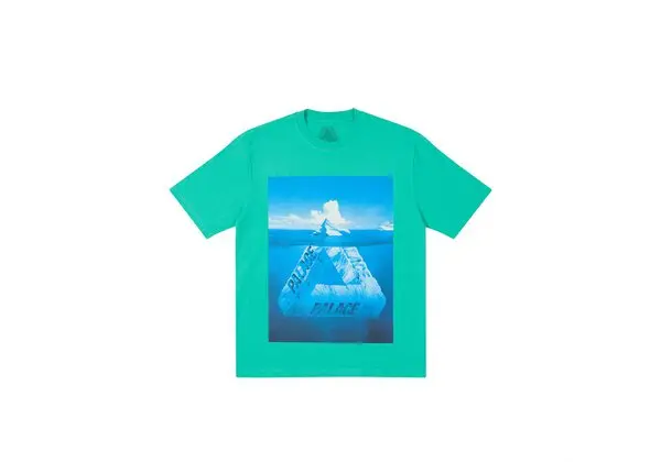 PALACE Bergferg T-shirt - Aqua