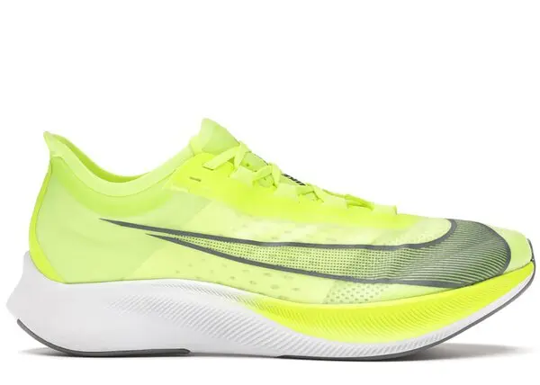 Nike Zoom Fly 3 Sneakers - Volt/white/smoke Grey