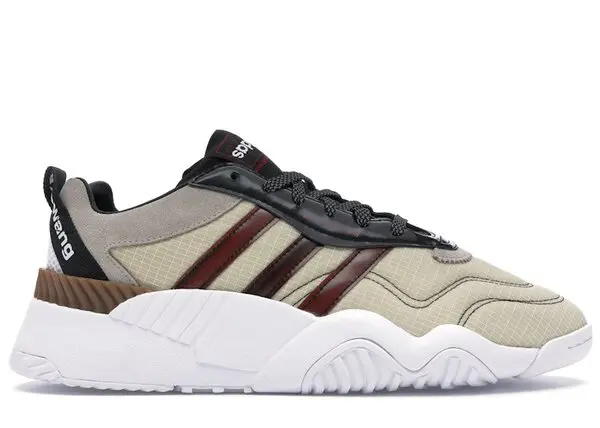Adidas Aw Turnout Trainer Alexander Wang Sneakers - Core Black/light Brown/bright Red