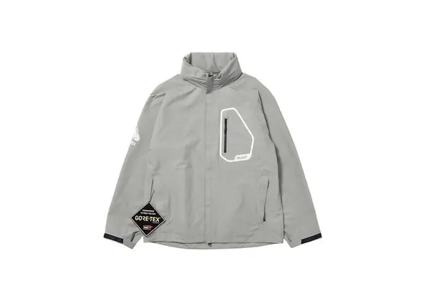 PALACE Goretex Paclite Vent Jacket - Ghost Grey