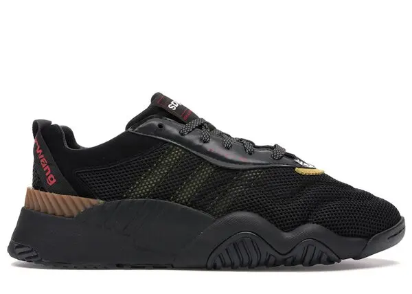 Adidas Aw Turnout Trainer Alexander Wang Sneakers - Core Black/yellow/light Brown