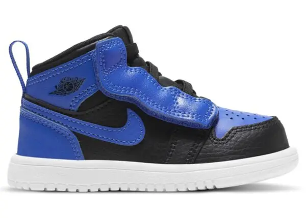JORDAN 1 Mid Alt Sneakers - Black/hyper Royal/white