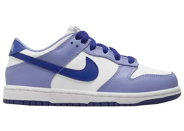 Nike Dunk Low Blueberry Preschool - White/light Thistle/lapis