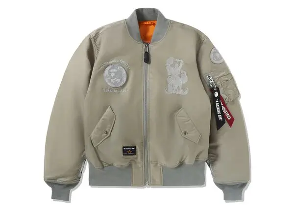 BAPE Ma1 Jacket - Olivedrab Green