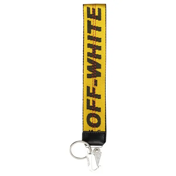 Off-White Industrial Keychain - Yellow/black/silver