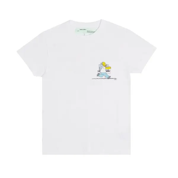 Off-White Off Homer And Bart T-shirt