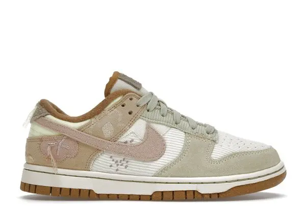 Nike Dunk Low On The Bright Side Sneakers - Coconut Milk/bio Beige/sail