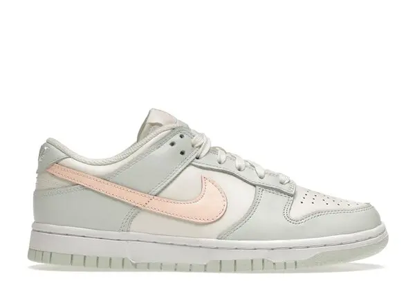 Nike Dunk Low Sneakers - Barely Green/peach/white