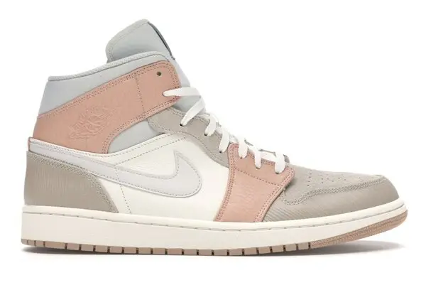 JORDAN 1 Mid Milan - Sail/light Bone/string