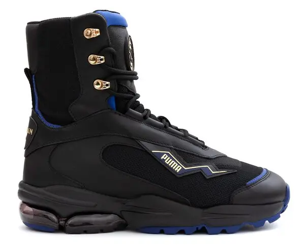 PUMA X Balmain Cell Stellar Mid Top Sneakers