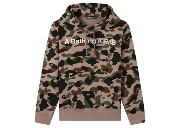 BAPE X A. P. C. Camo Hoodie