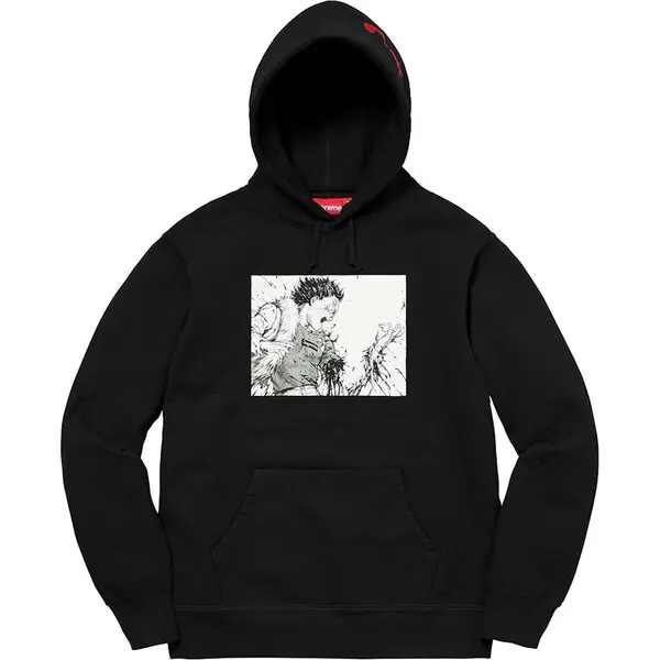 Supreme Akira Arm Hooded Sweatshirt - Black