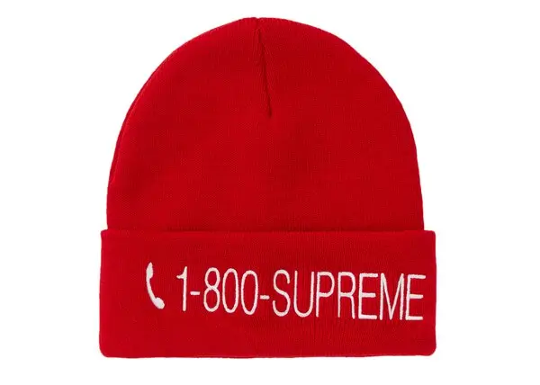 Supreme 1800 Beanie - Red