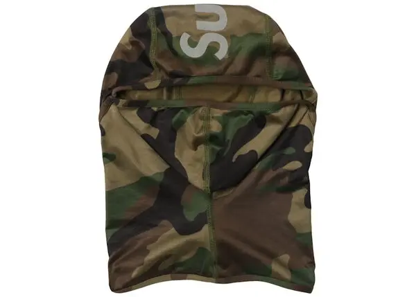 Supreme 3m Reflective Logo Balaclava - Camo