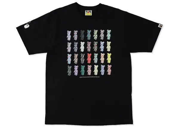 BAPE X Be@rbrick 28th Anniversary Tee Shirt