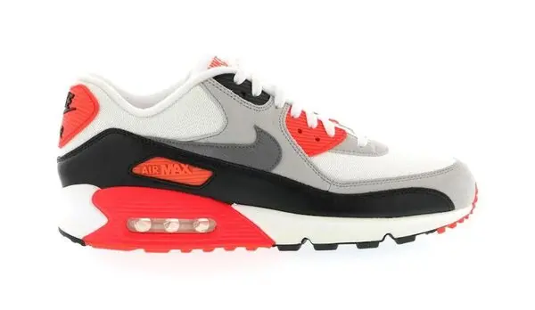 Nike Air Max 90 Og Infrared Sneakers - White/cool Grey/neutral Grey