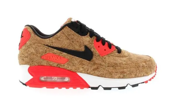 Nike Air Max 90 Cork Sneakers - Bronze/black/infrared