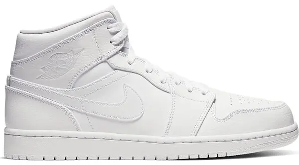 JORDAN 1 Mid Sneakers - White