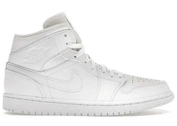JORDAN 1 Mid Sneakers - White