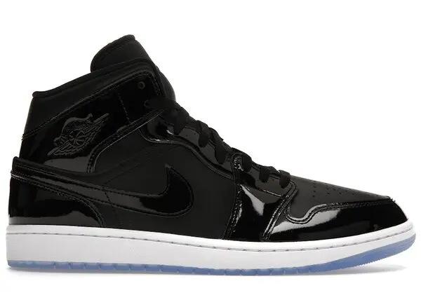 JORDAN 1 Mid Se Space Jam - Black/dark Concord/white