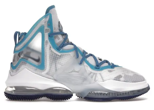 Nike Lebron 19 Space Jam Sneakers - White/dutch Blue/blue Void