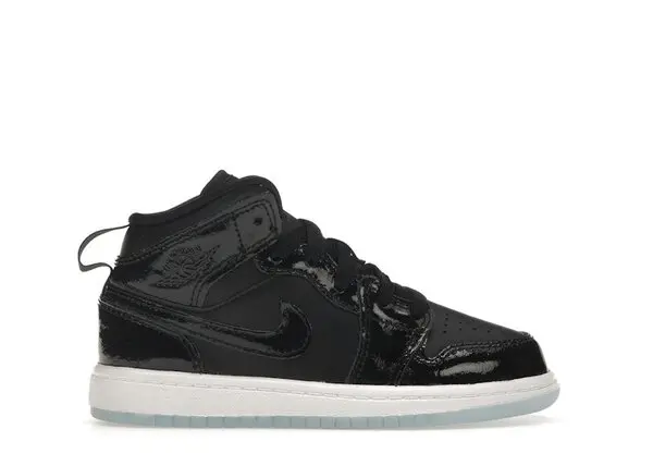 JORDAN 1 Mid Se Space Jam Sneakers - Black/dark Concord/white