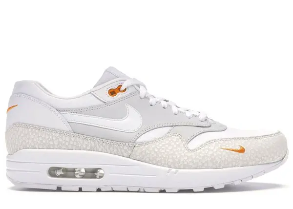 Nike Air Max 1 Sneakers - White/kumquat