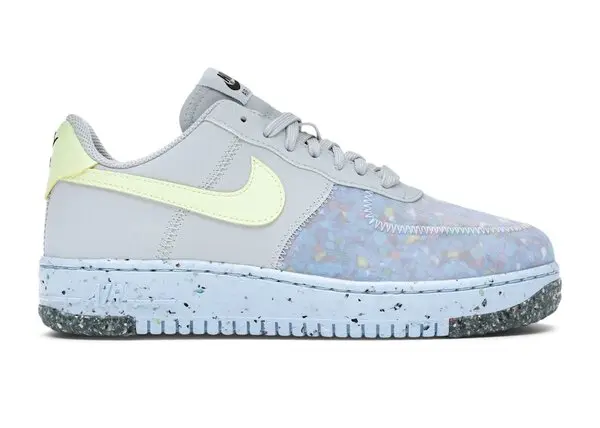 Nike Air Force 1 Crater Sneakers - Pure Platinum/barely Volt/summit White