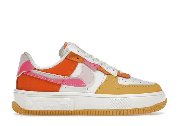 Nike Air Force 1 Fontanka Sneakers - Summit White/solar Flare/medium Soft Pink